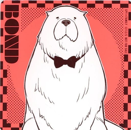 Bond Forger Special Coaster "Comics SPY×FAMILY Anime Broadcasting ...