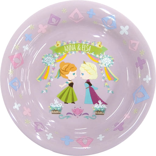 Ana & Elsa (Deformed Name) Souvenir Plate "FROZEN : Frozen Fantasy 2018 ...