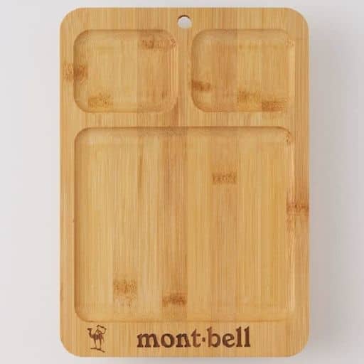 Bamboo mill wrapper plate "mont-bell× Sarai" Sarai March 2023 Appendix ...