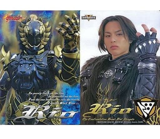 Black Lion Rio Reversible Underlay 「 獣拳 Sentai Geki Ranger 」 Seat ...