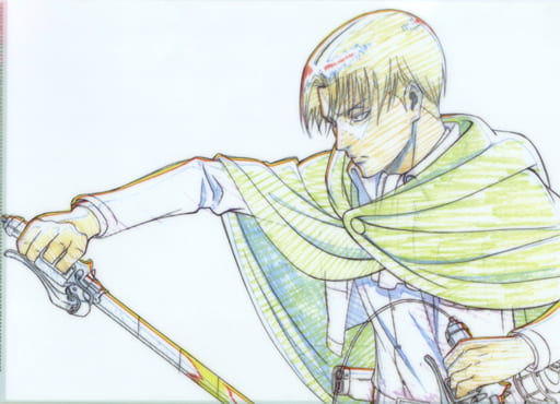 Levi Ackerman WIT STUDIO A4 clear file "Attack on Titan Season2 ...