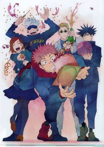 Assembly Tiger Cane Hisahito BIRTHDAY2022 A4 Clear File "Jujutsu Kaisen ...