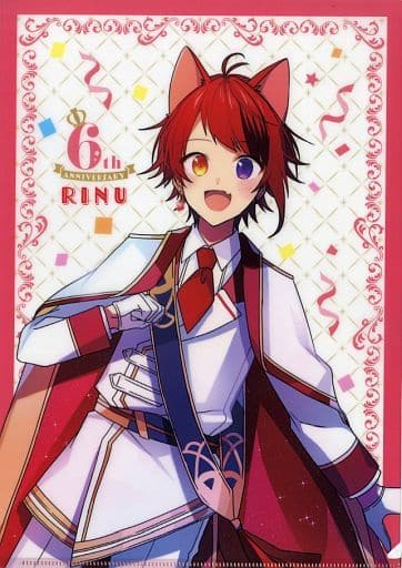 Clear file Rinu (Strawberry Prince) Sublime A4 clear file (6 th ...