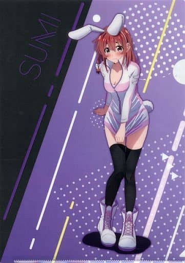 Sakurazawa Sumi A4 plastic trasparent file folder "Gura KUJI Kanojo, Okarishimasu Dramatic Beast ...