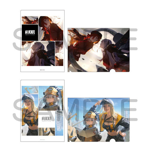 Set 01 A4 Clear File 2-Piece Set "Goddess of Victory : NIKKE" | Goods / Accessories | Suruga-ya.com