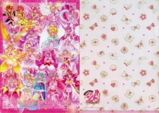 Clear file Set A4 Clear File 2-Piece Set "All Precure Exhibition ~ 20th ...