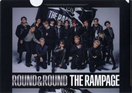 Clear file THE RAMPAGE A4 original clear file "CD ROUND & ROUND" first ...