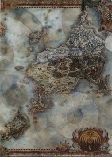 Clear file Field map A4 original clear file "PS5/PS4/Switch Soft ...