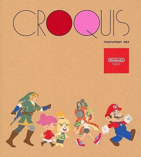 Group (Nintendo Game Character) Crokey Notebook "Nintendo TOKYO ...