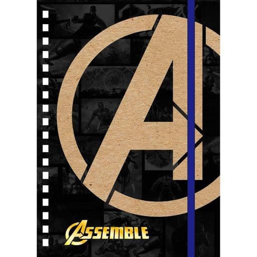 Notebook / notepad B. B6 Ring Note with Rubber Band "Avengers: Endgame ...