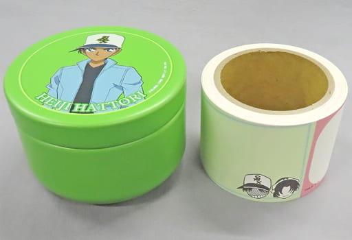 Notebook / notepad "Detective Conan," a Sticky Note with a Can of Heiji ...