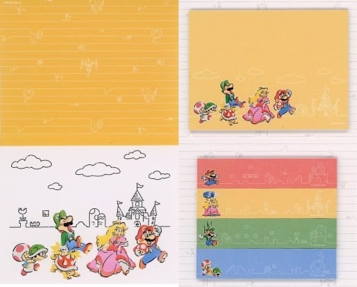 Notebook / notepad Family Life Sticky Notes Set "SUPER MARIO BROS ...