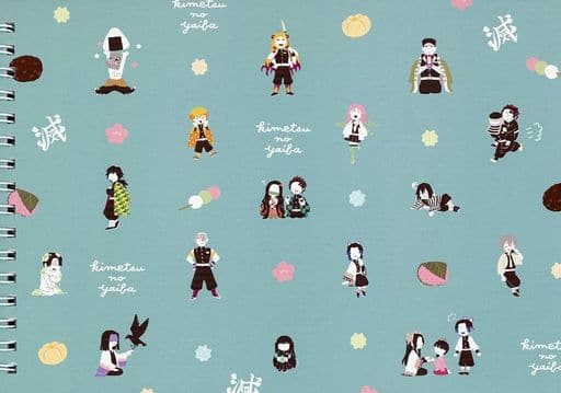 Set (Full Pattern) Loose Palette Sketchbook "Demon Slayer: Kimetsu no ...