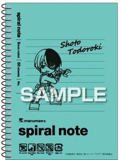 Shoto Todoroki A6 Note "MY HERO ACADEMIA" | Goods / Accessories | Suruga-ya.com