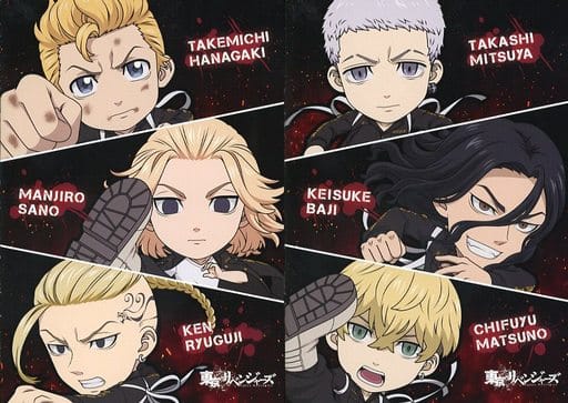 All 2 types set original A5 note "Tokyo Revengers x Lotte" target item ...