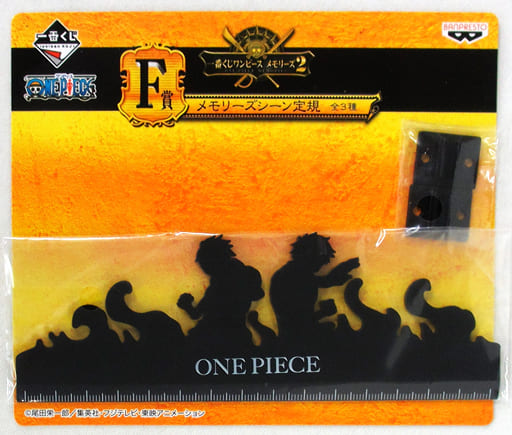 Ruler Monkey D. Luffy & Port Gas ・ memories scene ruler 「 Ichiban KUJI ...