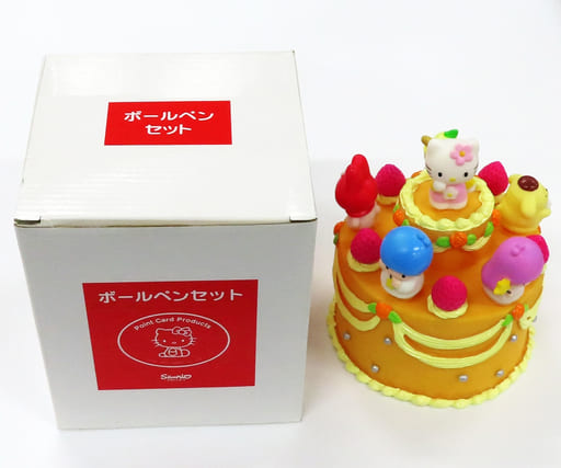 Set of Ball Point Pens (6 People / Cake Type) "Sanrio Character Makers ...