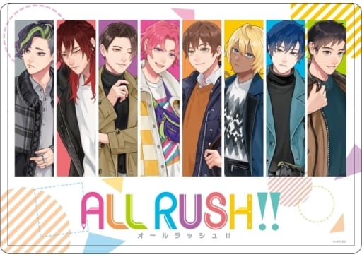 02. Group design (company trip ver.) Drawn Character clear case "ALL ...