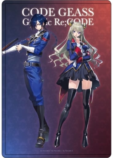 Stationery and other items 03. Akito & Leila Character Clear Case "CODE GEASS Genesic Re ; CODE ...