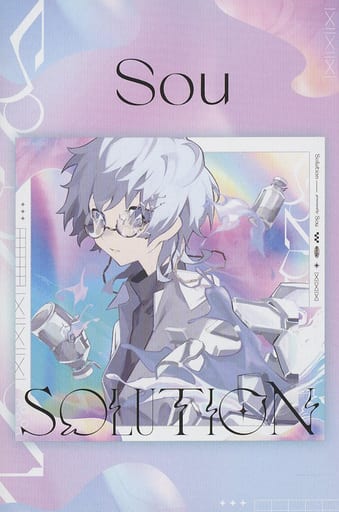 駿河屋 - Sou(Solution 初回限定盤B ジャケットイラスト) オリジナルポケット手帳 「Sou×ローソン」 対象商品購入特典（その他）