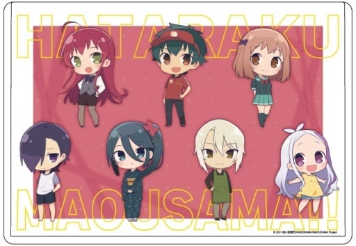 01. Aligned design Character clear case "The DEVIL Is a Part-Timer ...
