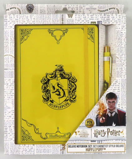 Huffle Puff DELUXE NOTEBOOK SET "Harry Potter" | Goods / Accessories ...