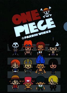 Clear file A Handle A4 plastic trasparent file folder "ONE PIECE x ...