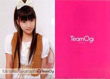 Minami Takahashi A4 clear file AKB48 TeamOgi official goods | Goods ...