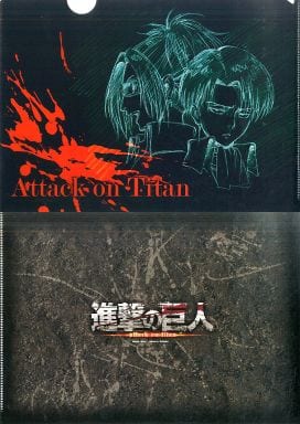 Captain Levi & Hanji Zoe A4 Clear File 「 C84 Attack on Titan Original ...