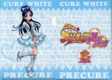 Clear file Cure White 「 Precure 10 th Anniversary Mini Clear File ...
