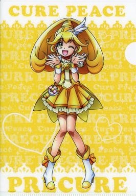 Clear file Cure Piece 「 Precure 10 th Anniversary Mini Clear File ...