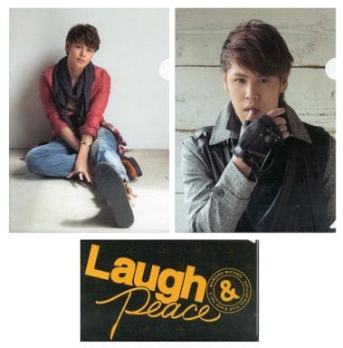 Mamoru Miyano A4 clear file 3-piece set 「 Laugh & Peace fan club event Vol. 3 」 | Goods ...
