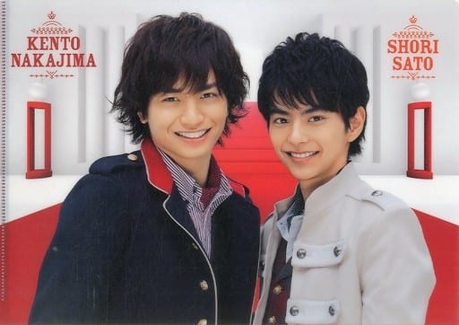 Clear File Male Idol Kento Nakajima And Shori Sato Sexy Zone A4 Clear