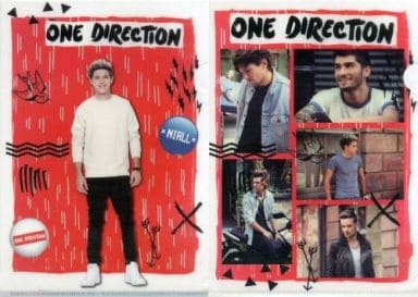 Clear File (Male idol) Nile James Horan (One Direction) No. 12 A4 Clear ...