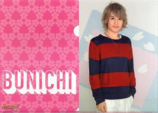 Clear File (Male idol) Bun'ichi Hamanaka A4 Clear File 「 Kansai Johnny ...