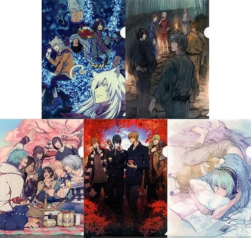 [A la Carte] Nitro + cHIRAL A4 Clear File Set (5-Pack Set) "Nitro plus ...