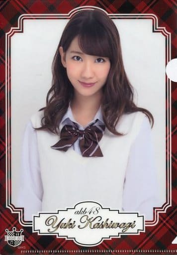 Clear File (Female idol) Yuki Kashiwagi A5 clear file (2015 ca) AKB48 ...