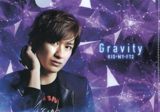 Clear File (Male idol) Toshiya MIYATA (Kis-My-Ft2) A5 clear file "CD ...