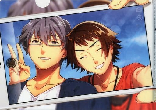 Kobayashi Daichi & Azumi Seini A4 Clear File 「 PC Soft ROOM No. 9 ...