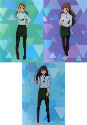 Triad Primus A4 Clear File Set (3-Piece Set) 「 idol Master Cinderella ...