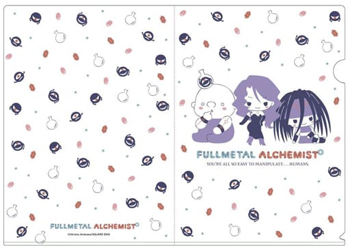 Clear file Homunculus (CUTE) A4 clear file "FULLMETAL ALCHEMIST ...