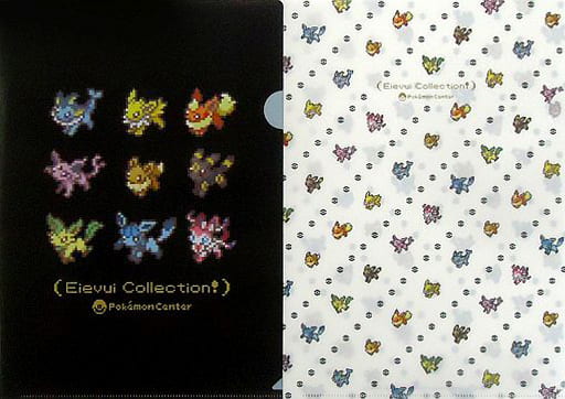 Clear file EIEVUI DOT COLLECTION A4 Clear File 2-Pack Set "Pocket Monsters" Pokemon Center Only ...