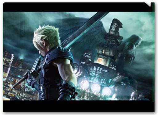 Clear file Cloud Strife A4 Metallic File Vol. 1 「 FINAL FANTASY VII Remake 」 | Goods ...