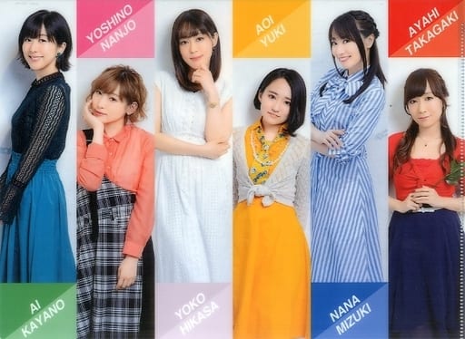 Clear File (Female idol) SENKIZESSHOU SYMPHOGEAR XV Voice Actor Cast A4 ...