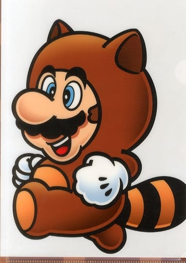 Tanuki Mario (Super Mario Power-up) A4 Clear File 「 Nintendo Tokyo ...