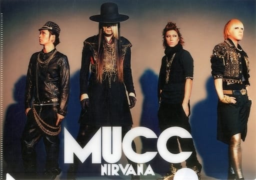 Clear file Mucc / INU x BOKU SS Original A4 clear file B "CD Nirvana ...