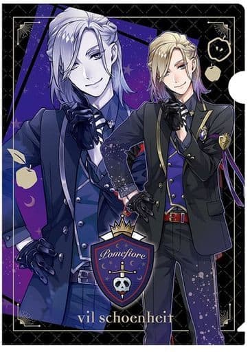 Vil Schoenheit A4 single clear file "Disney: Twisted-Wonderland ...