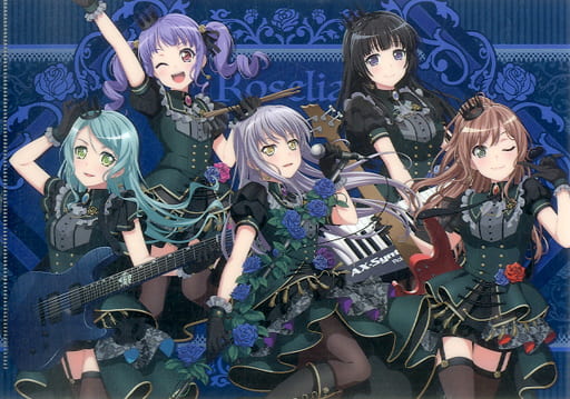 Einheit (Roselia) A4 clear file "BanG Dream! 8 th ☆ LIVE" | Goods / Accessories | Suruga-ya.com