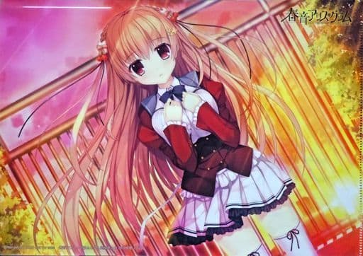 Yuri Shirahane Event CG A4 plastic trasparent file folder "PC Soft ...