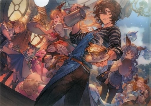 Key Visual A4 clear file "GRANBLUE FANTASY - Granblue Fantasy - Grable ...